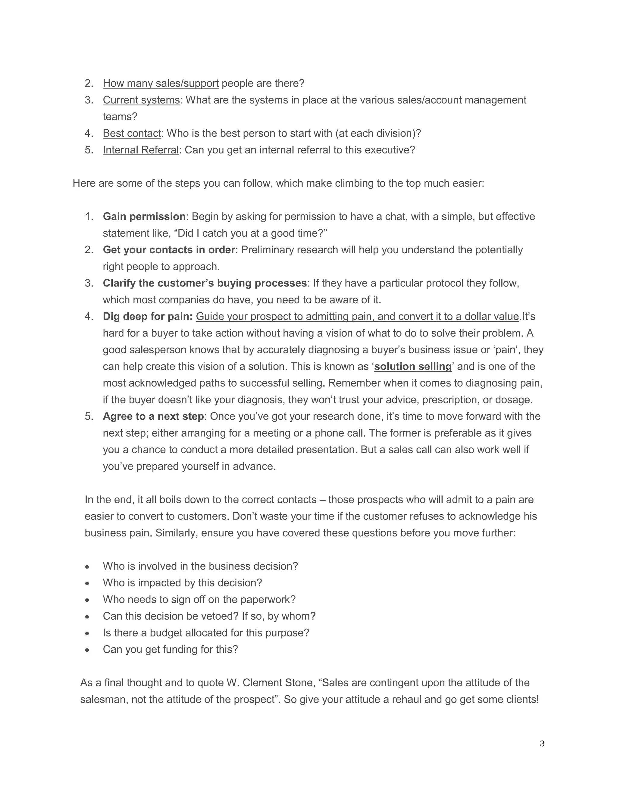 B2B Marketing: Part 6: Cold Calling Series: Getting Execs to Talk to You by Julie Bevacqua | PDF ...