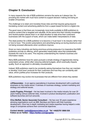 Reinventing B2B Publishing | PDF