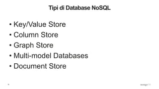 MongoDB - Back to Basics 2017 - Introduzione a NoSQL | PPT