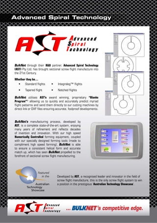 BulkNet - Screw Flight Brochure 2013 - WEB | PDF