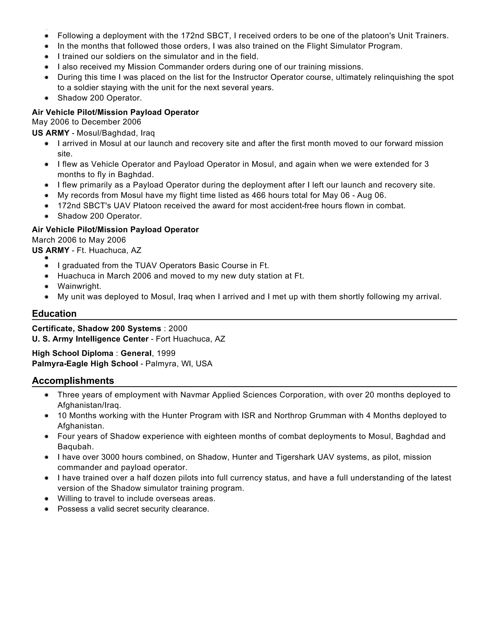 Resume | PDF