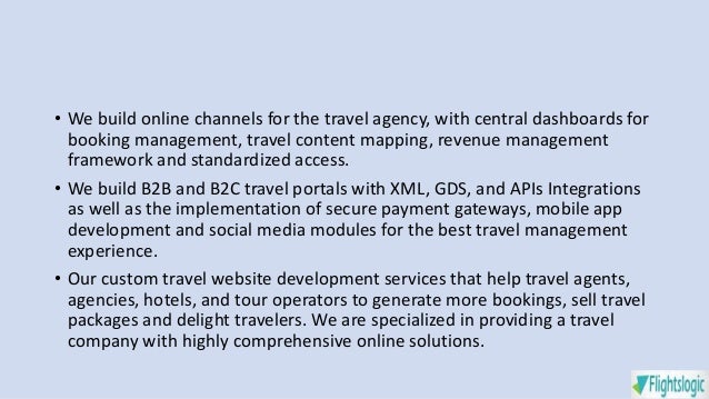 B2B AND B2C TRAVEL PORTAL | PPT