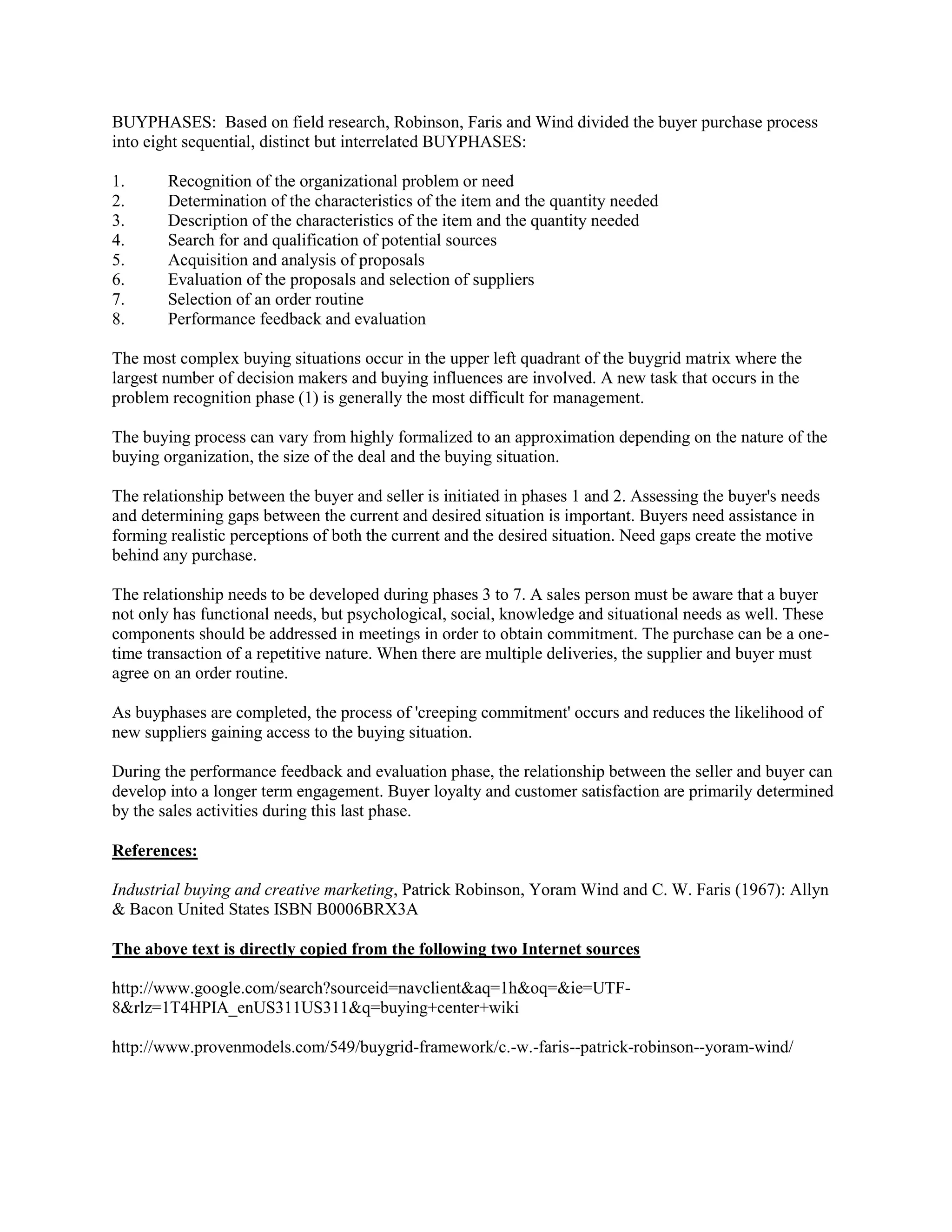 robinson faris wind b2b by ansh | PDF | Business Administration | Business