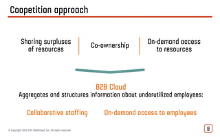B2B Cloud - workforce sharing | PPT