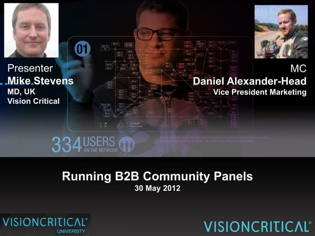 B2B Community Panels | PPT