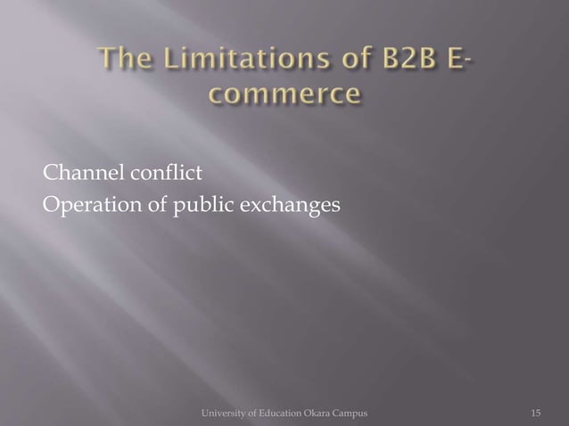 B2B E-Commerce | PPTX