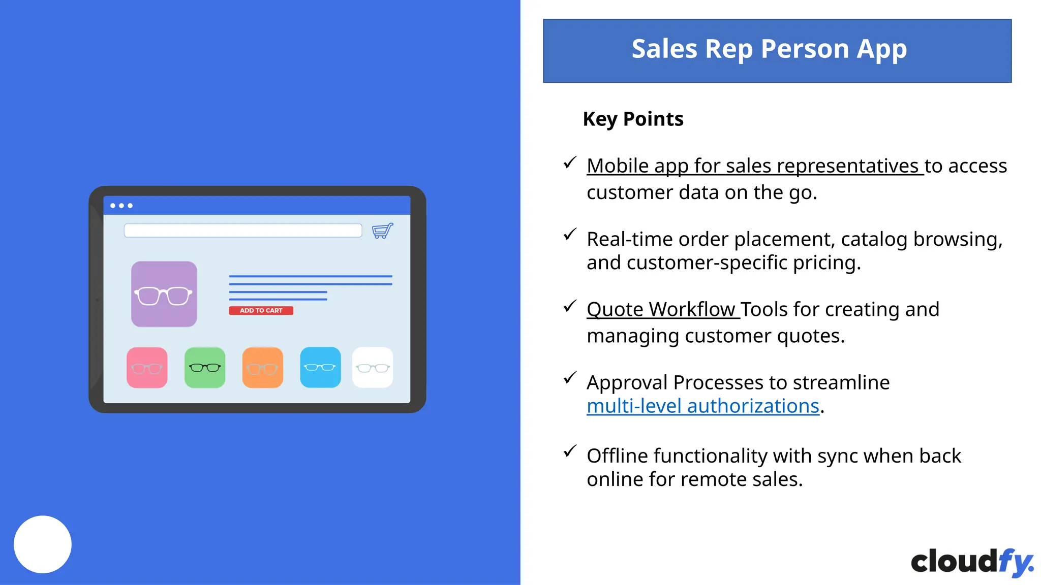 B2b Ecommerce Products Powered By Cloudfy Pptx