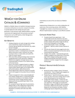 B2B eCommerce Software, Website & PIM software | PDF