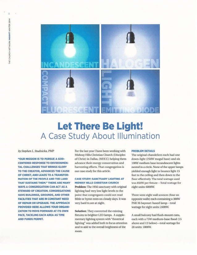 Let There Be Light! A case study about illumination | PDF