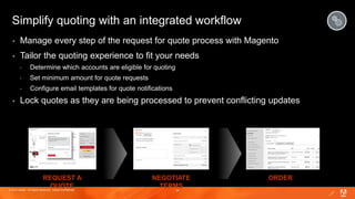 B2B First_Call_Deck_Feature on how to setup Magento.pptx | Desktop Publishing | Computer ...