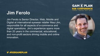 #B2BGamePlan 2015: Meet The Speakers | PPT