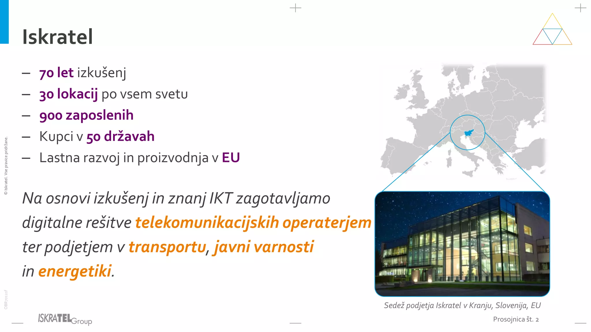 B2B Konferenca - Janez Öri (Iskratel) | PDF