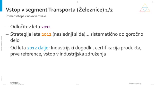 B2B Konferenca - Janez Öri (Iskratel) | PDF