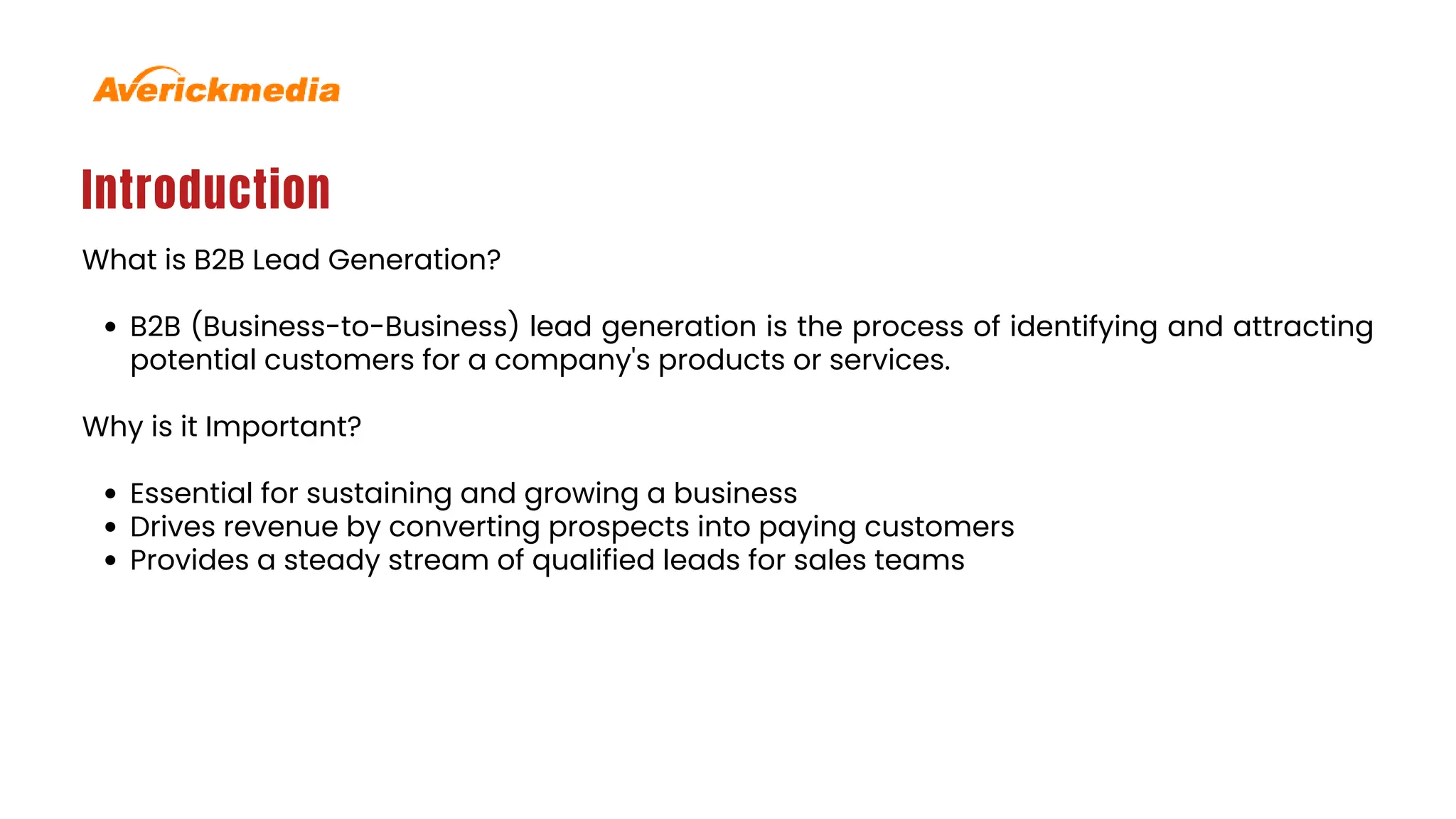 The Beginner's Guide to B2B Lead Generation | PDF