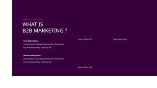 B2B Marketing Powerpoint Presentation.pptx | Free Download