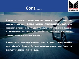 B2 b maruti suzuki | PPT