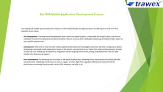 B2B Mobile App Development | PPT