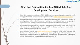 B2B Mobile App Development | PPT