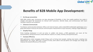 B2B Mobile App Development | PPT