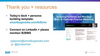 Applying Personas And Message Maps To Optimize Channel Marketing | PPT