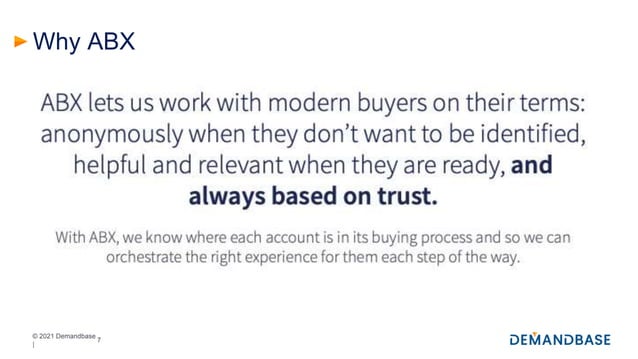 As Easy As ABX for Demand Generation | PPT