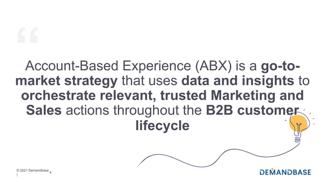 As Easy As ABX for Demand Generation