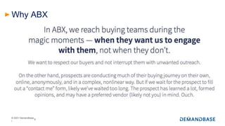 As Easy As ABX for Demand Generation | PPT