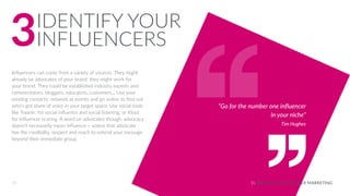 12 Step Insider Guide to B2B Social Influencer Marketing | PPT