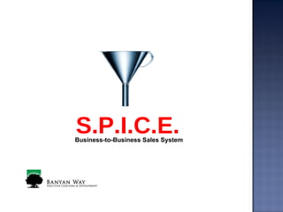 The SPICE Sales System | PPT | Sales | Business