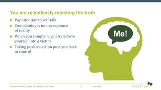 Change Your Mindset in 6 Steps | PPTX
