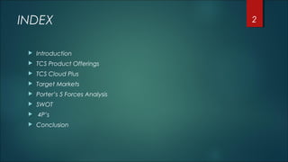 TCS cloud plus in defence sector - Marketing and Branding strategies | PPT