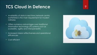 TCS cloud plus in defence sector - Marketing and Branding strategies | PPT