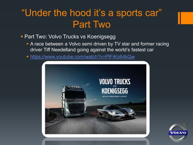 B2 b volvo trucks & youtube case study | PPT