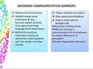 Barriers to Communication | PPTX