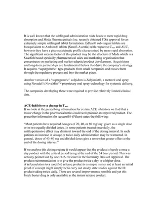 One mans supergeneric is anothers life cycle management | DOC