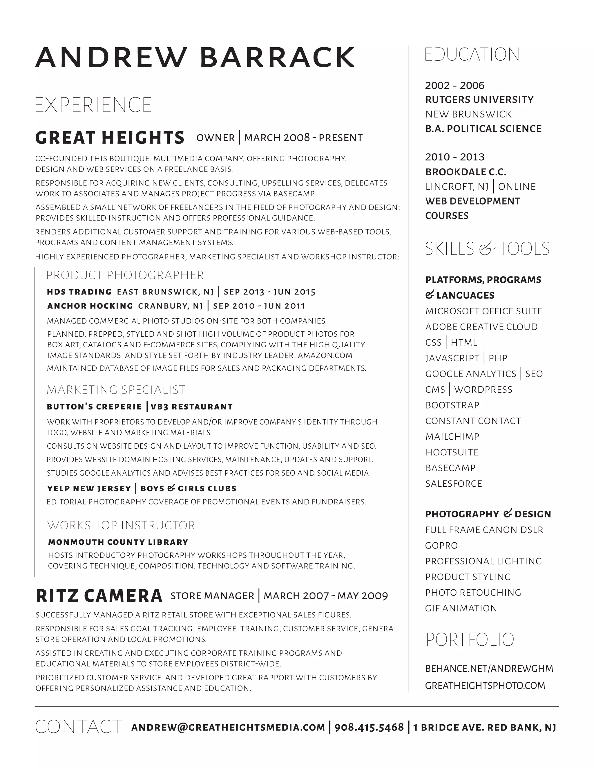 Andrew-Barrack-Resume | PDF