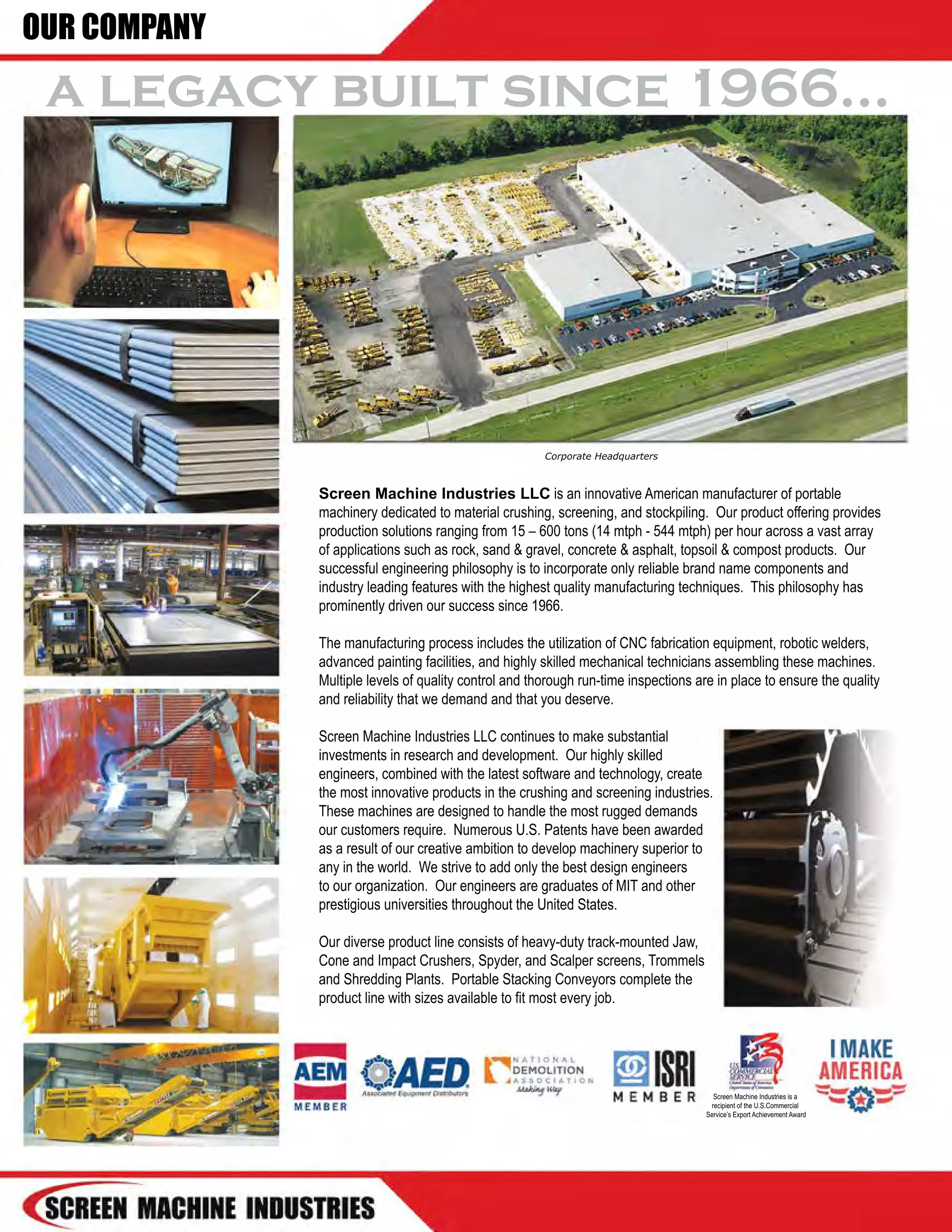 SMI_Complete_Line_Brochure | PDF | Manufacturing Industry | Industries