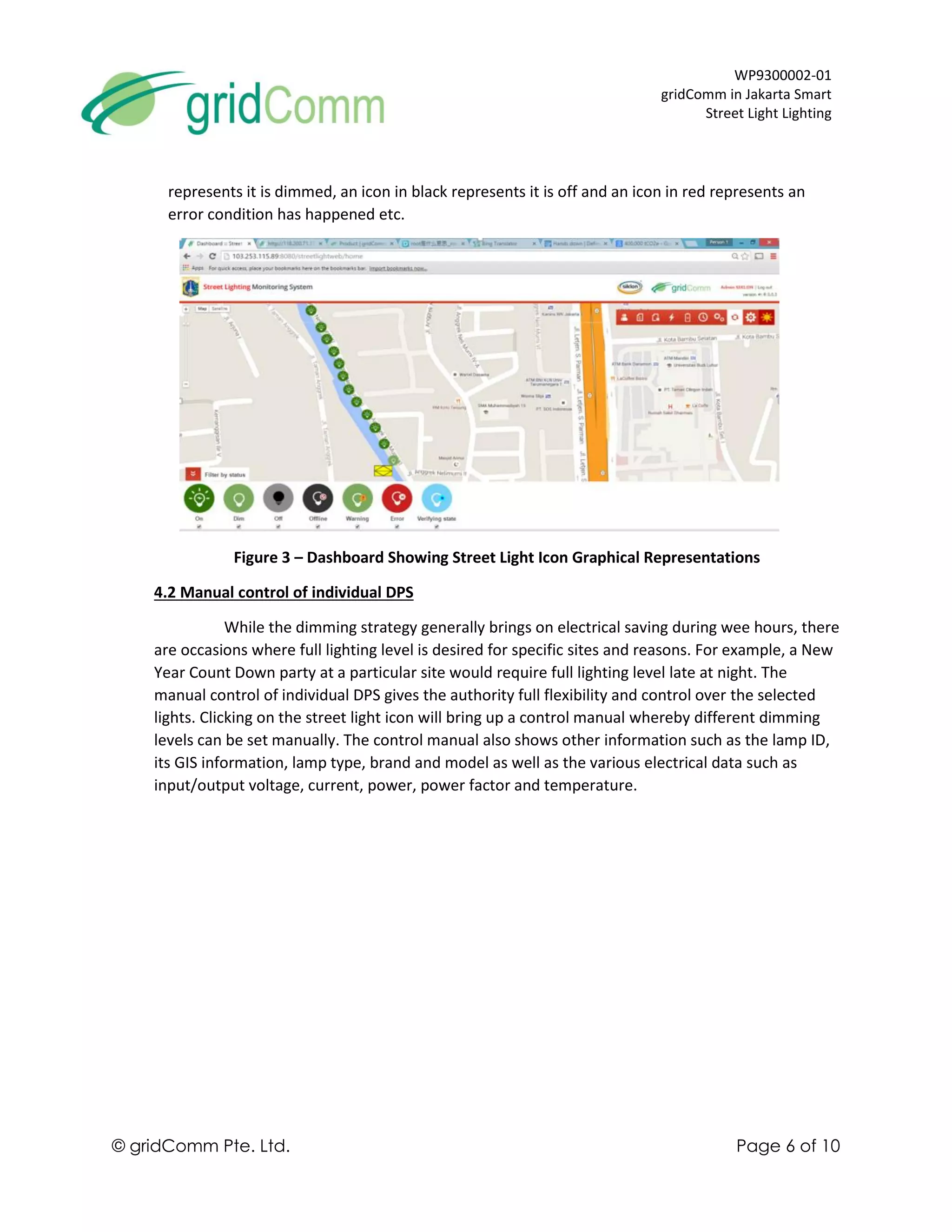 gridComm in Jakarta Smart Street Light System-White Paper | PDF