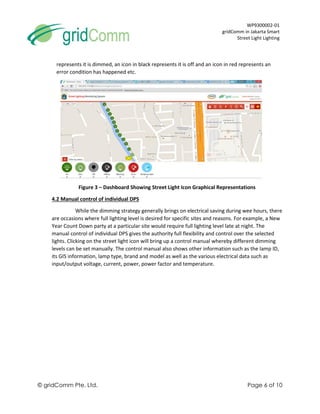 gridComm in Jakarta Smart Street Light System-White Paper | PDF