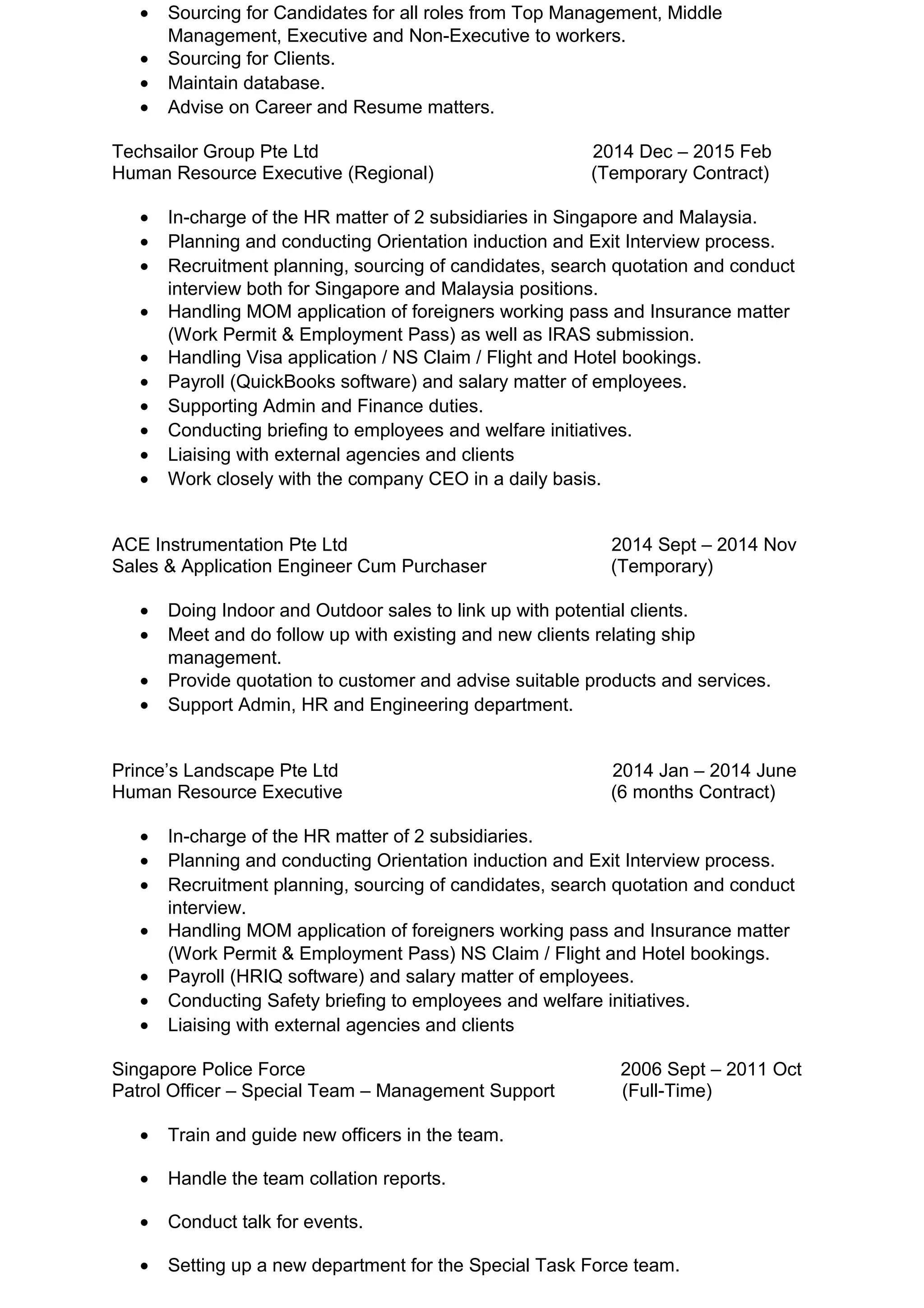 MUHAMMAD FIRDAUS ALI RESUME | DOC