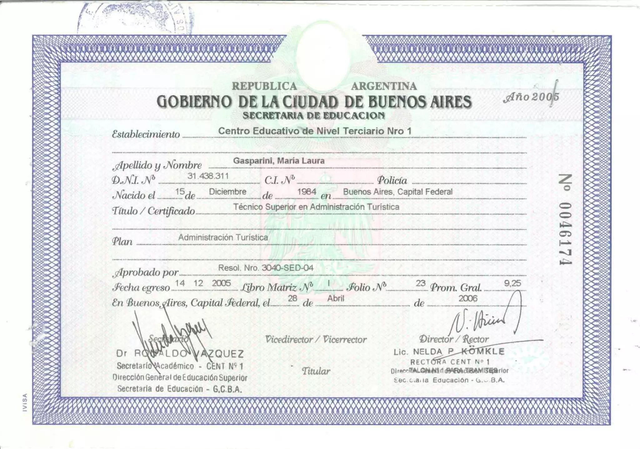 Certificate Major in Tourism Management documents | PDF