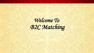 B2C Data Matching services-B2B Leo | PPTX