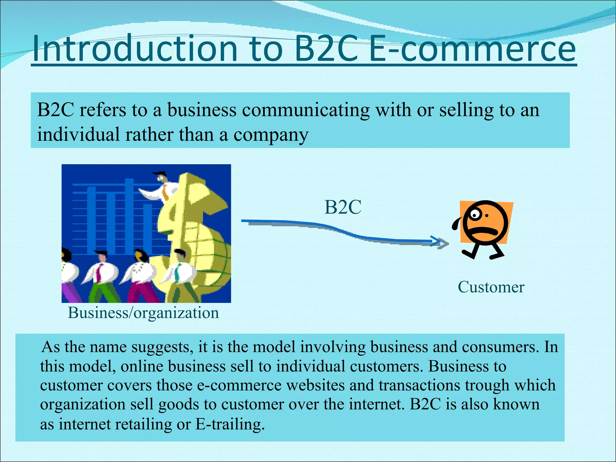 B2C Business models | PPT