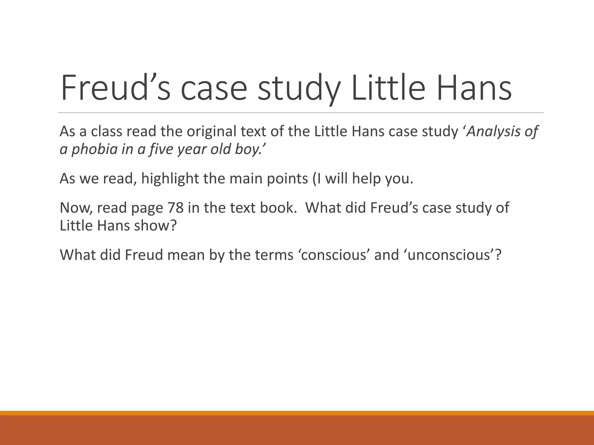 B2d1 little hans. | PPTX