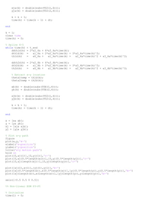 Two Link Robotic Manipulator | PDF