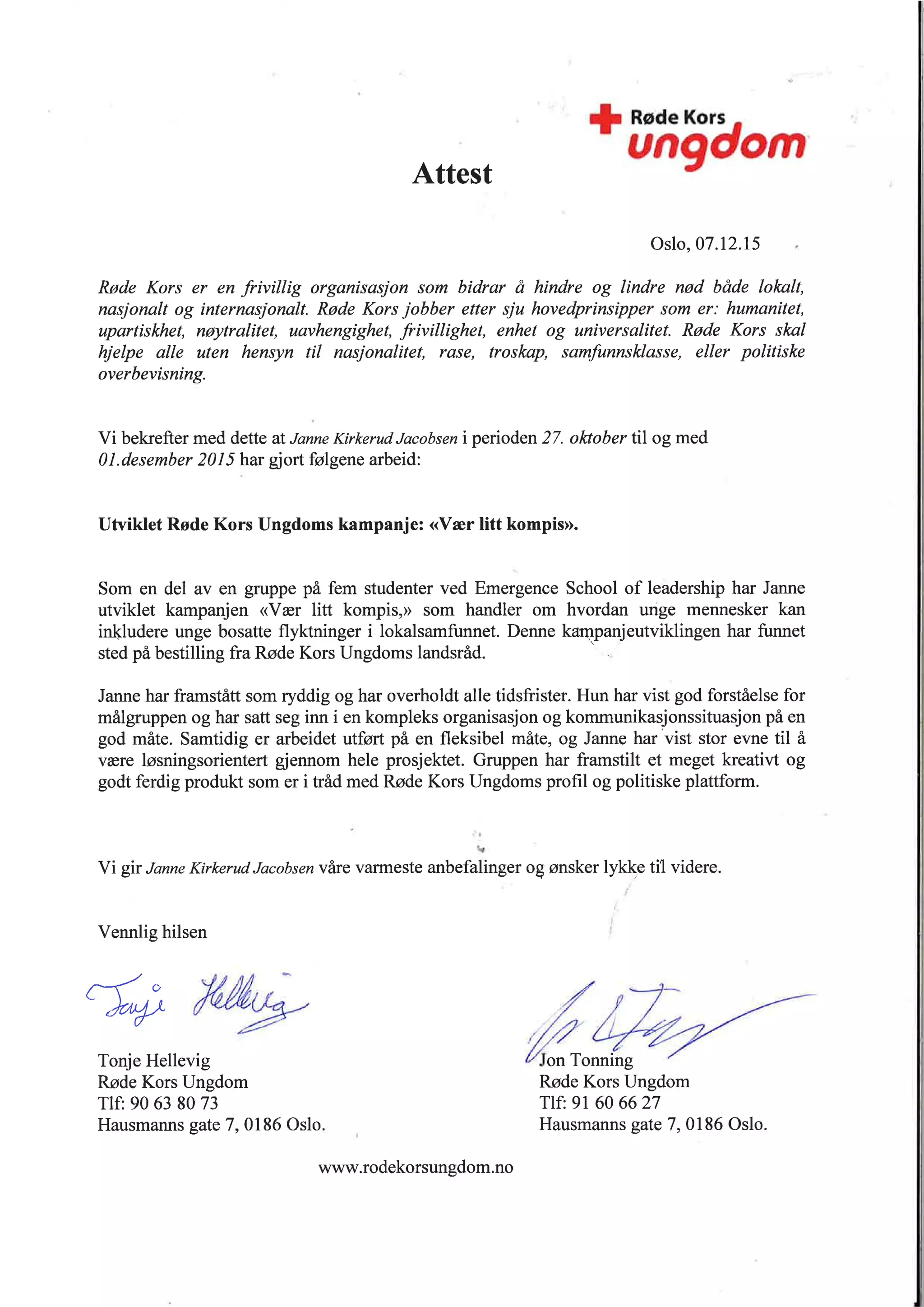 Attest med signatur Janne | PDF