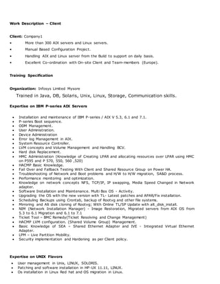 AIX_Administrator_Prerna Arvind_updated Resume | DOCX