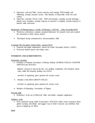 CV- Kenny original | PDF