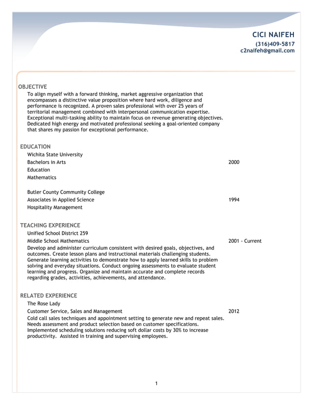 FedEx Professional Resume | PDF