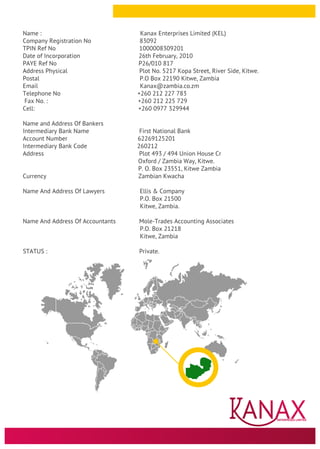 Kanax Profile(1) | PDF